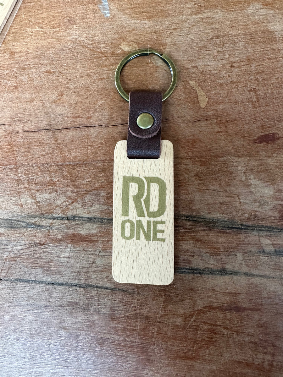 RD1 Spirits Wooden Keychains (RD1 Logo)